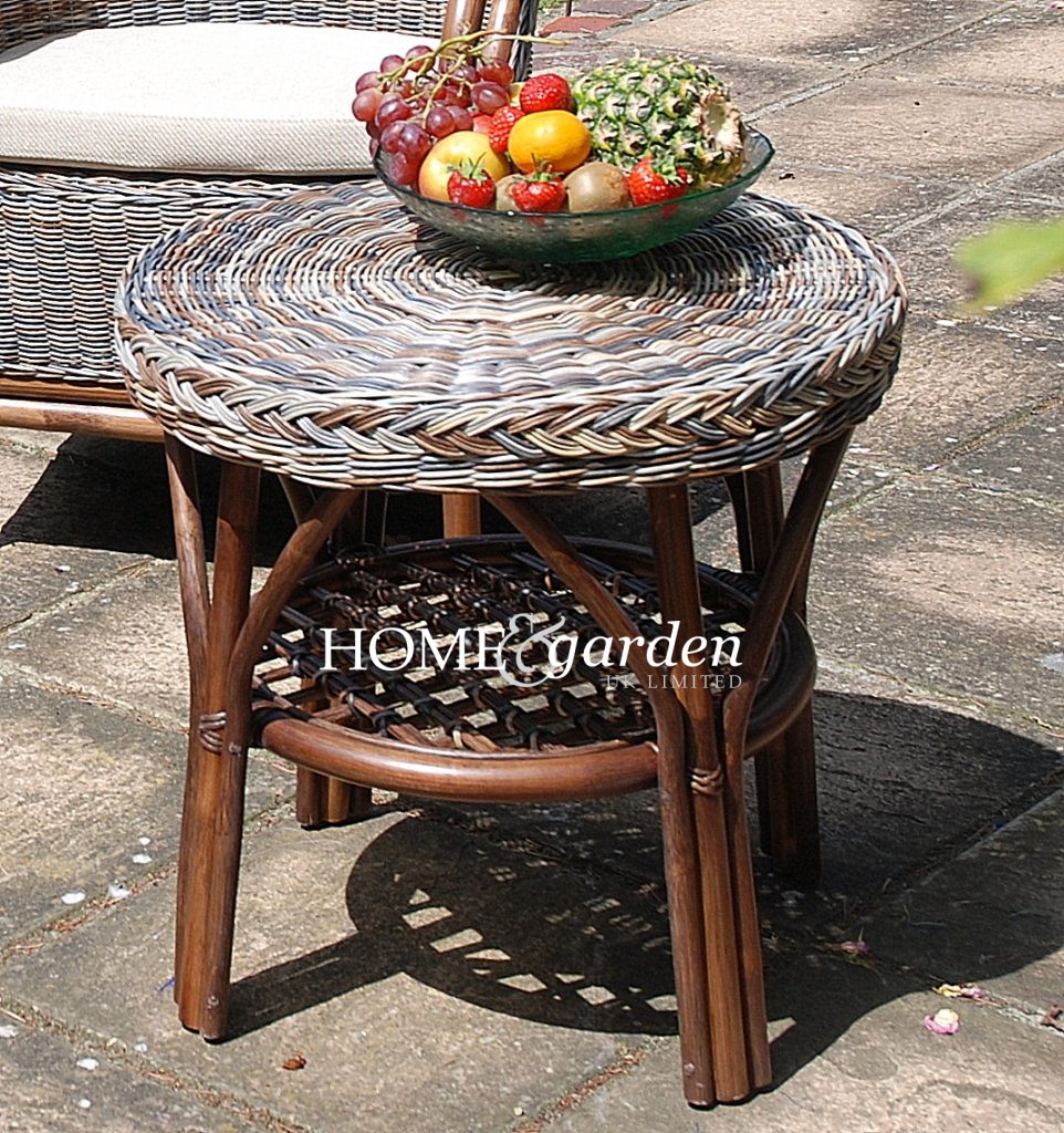 Round Weave Table - Home & Garden UK